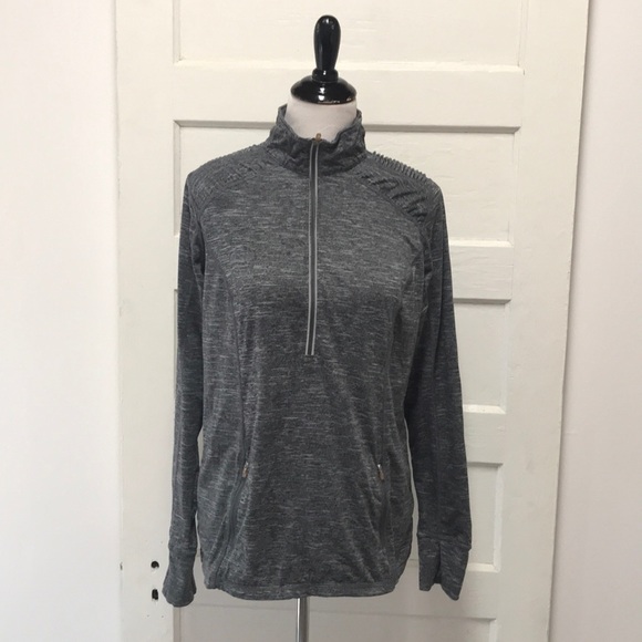 Xersion | Jackets & Coats | Xersion Gray Half Zip Pullover Jacket Size ...